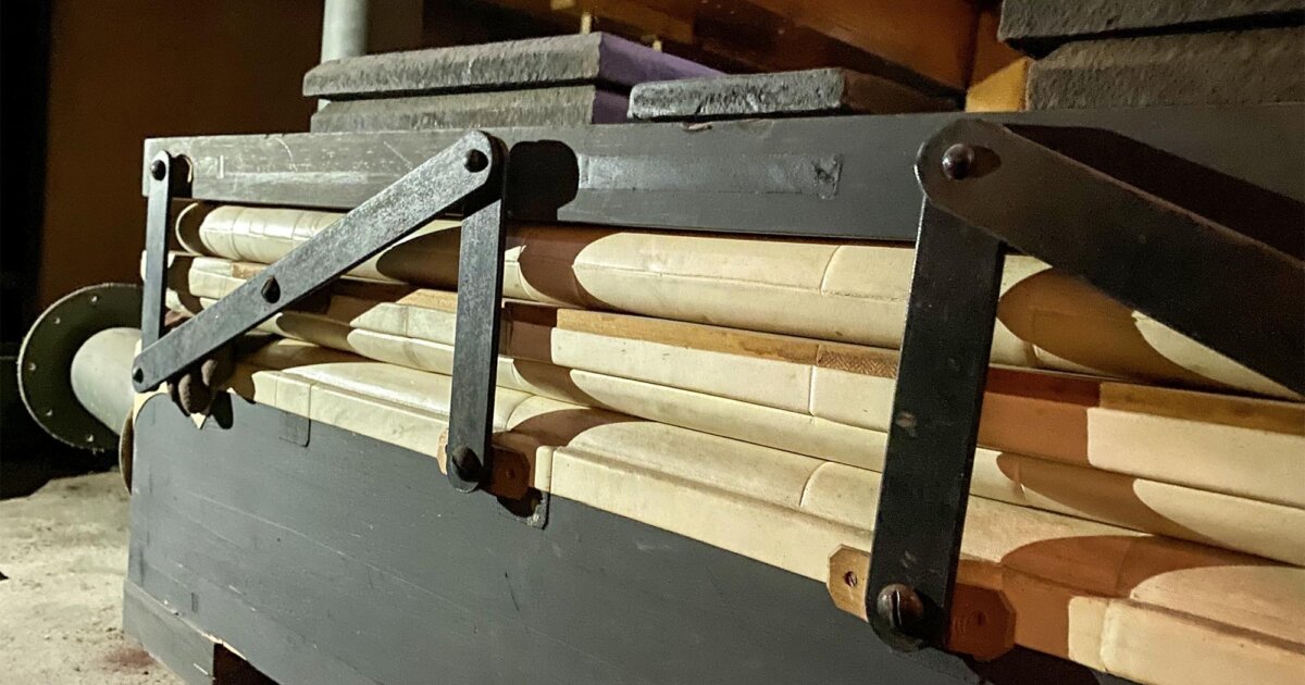 Repairing the Organ - Durham Cathedral